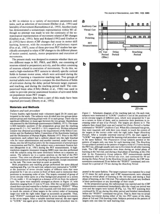 Visuomotor Learning: A Positron Emission Tomography Study by Ryuta Kawashima, Per E. Roland, and ...