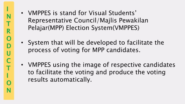 Visual Mpp Election System | PPTX