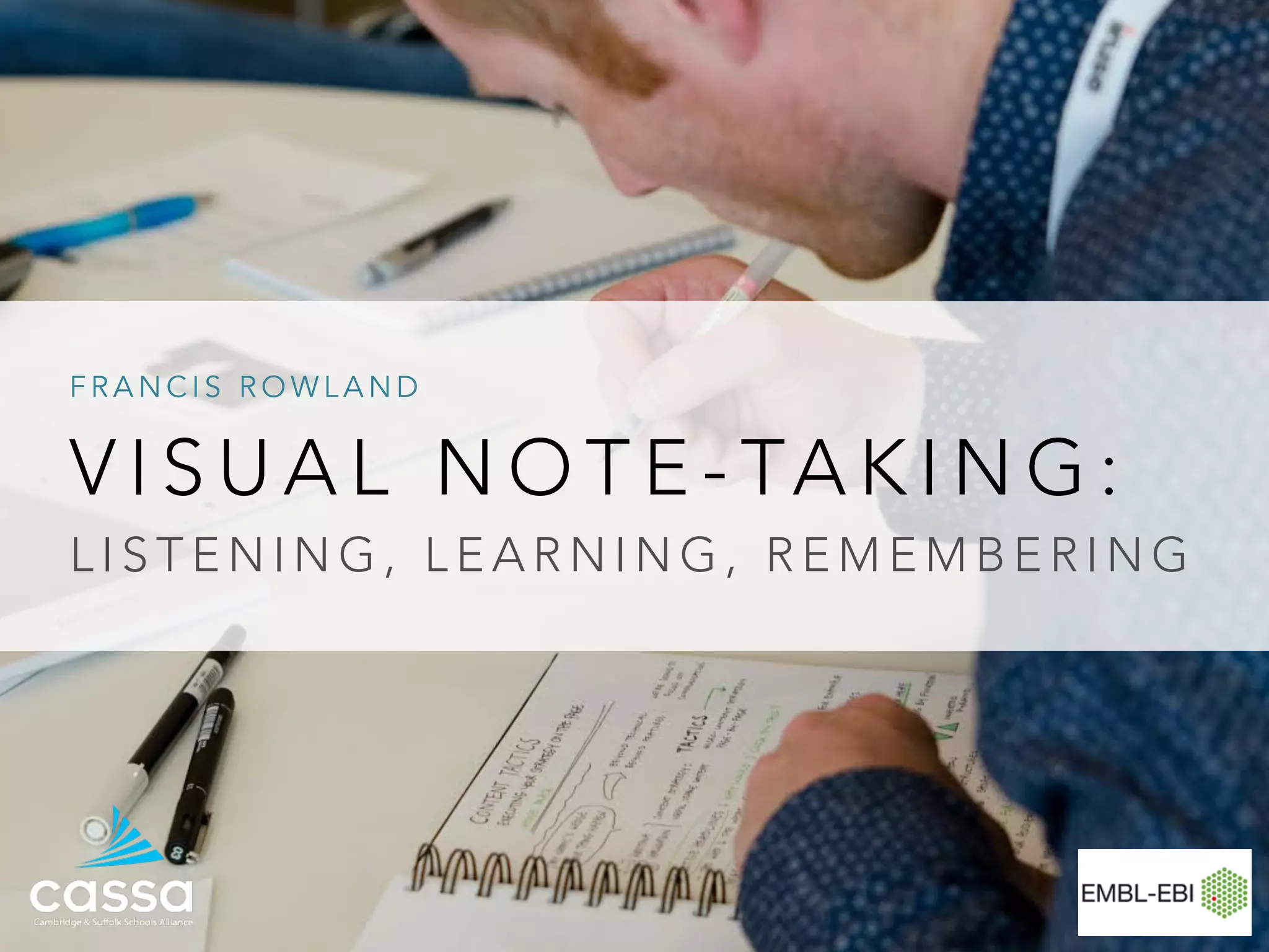 Visual note-taking: listening, learning, remembering | PDF
