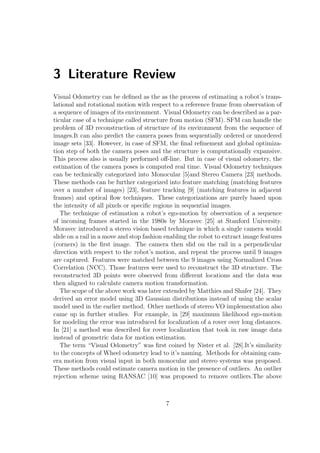 Visual odometry _report | PDF