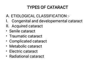 Cataract | PDF