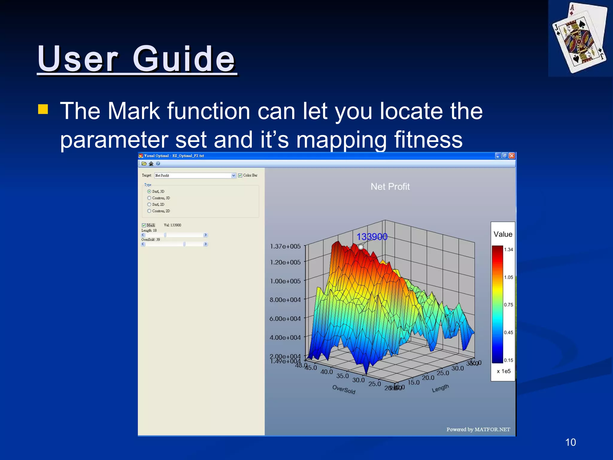 Visual optimal user guide | PPT