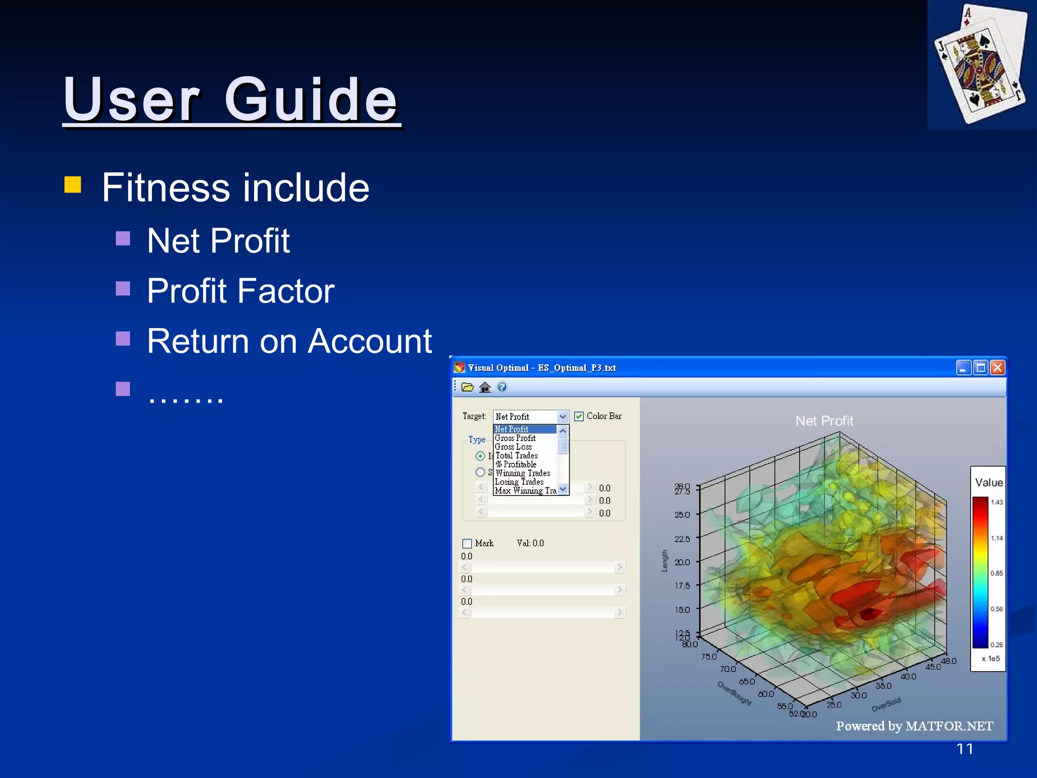 Visual optimal user guide | PPT