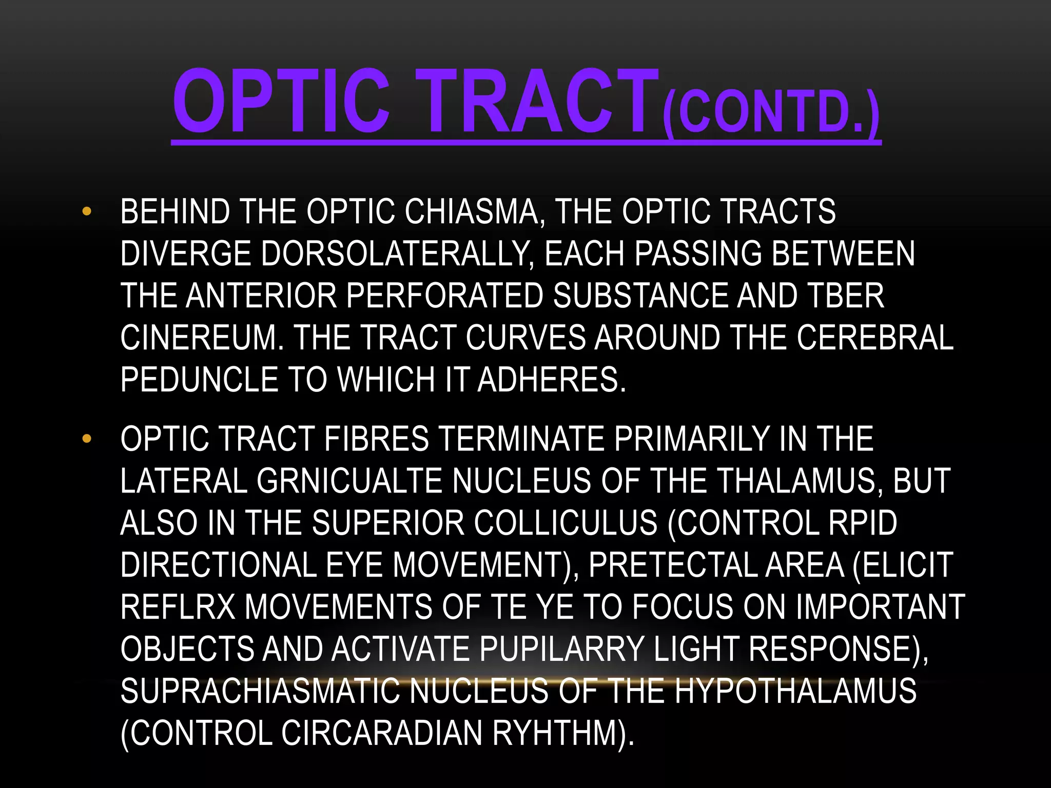 Visual pathway | PPTX