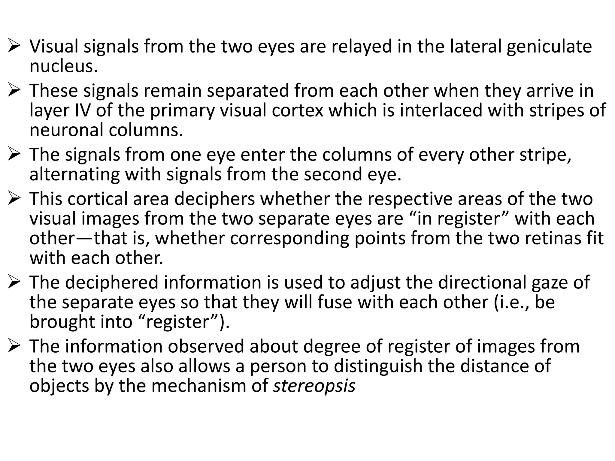 Visual pathway ,visual cortex and hemianopias | PPTX