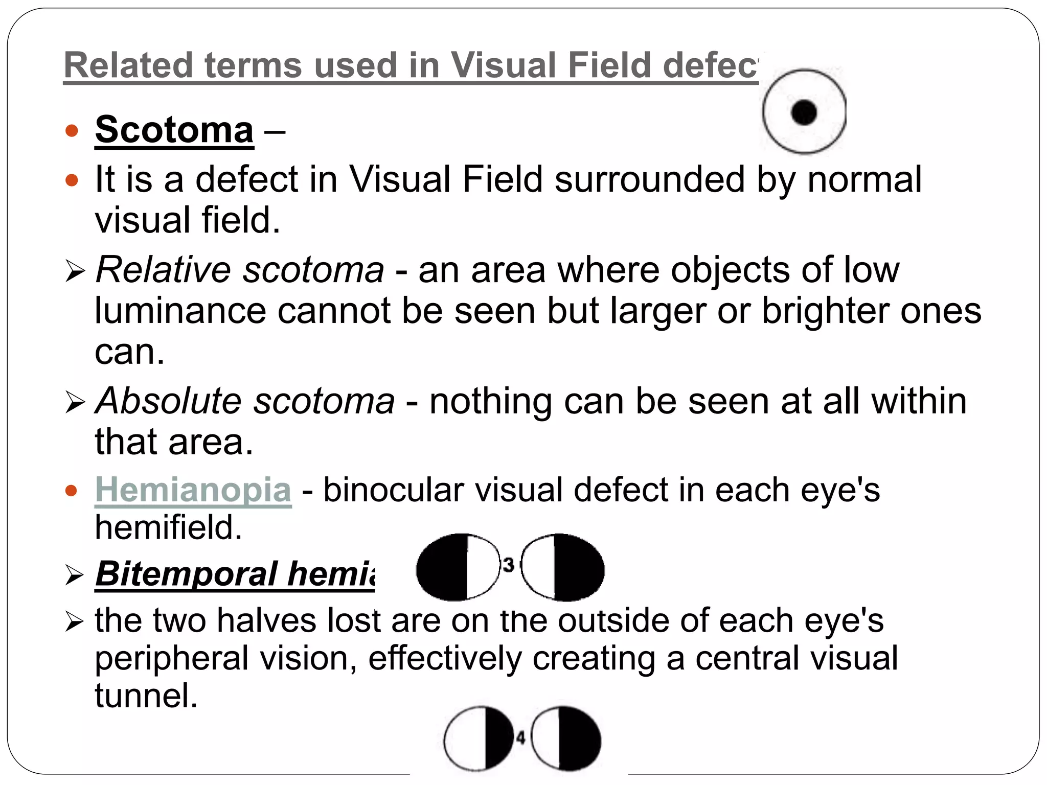 Visual pathway and its defects | PPTX
