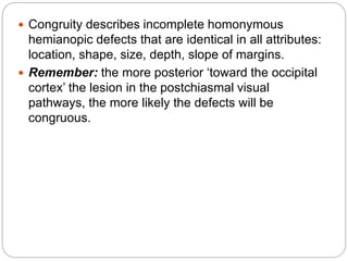 Visual pathway and its defects | PPTX