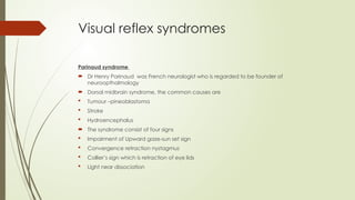 Visual pathway and lesionsCEREBELLOPONTINE ANGLE AND THEIR CONTENTS.pptx