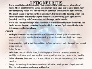 visual pathway diseases and clinical significance pptx | PPTX