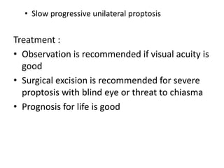 Visual pathway & optic nerve tumours | PPT