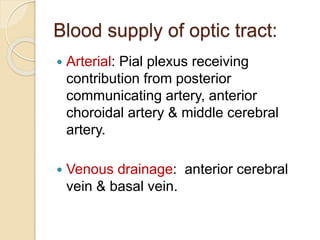 Visual pathways | PPTX