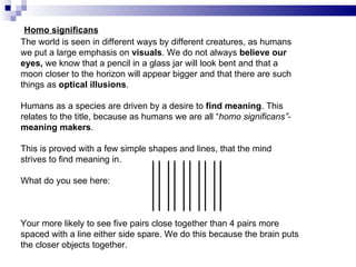 Visual perception 1 | PPT