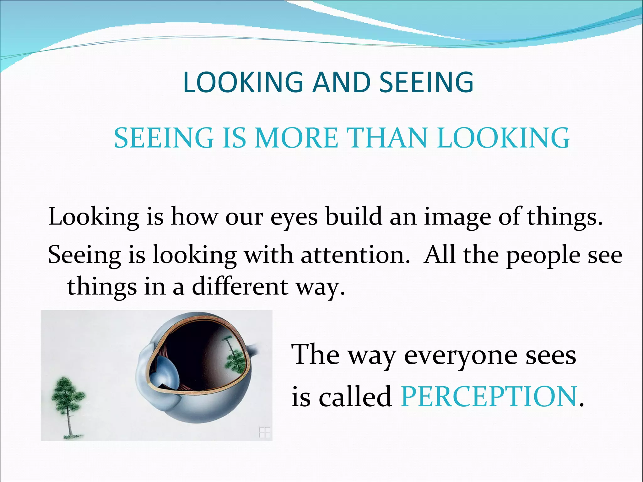 Visualperception | PPT | Science