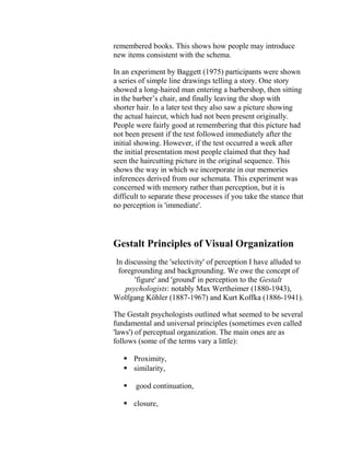 Visual perception | PDF