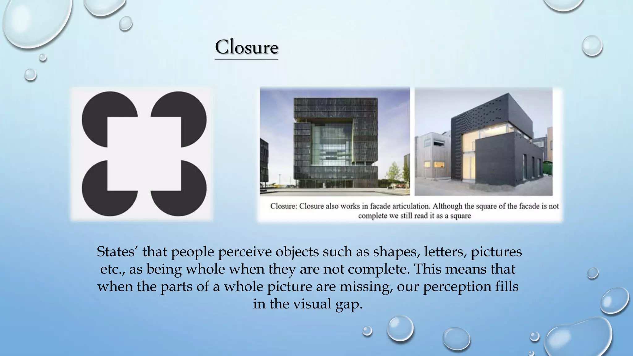 Gestalt's principles of visual perception and its principles | PPTX