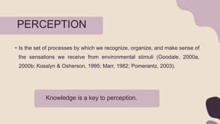 POWERPOINT PRESENTATION ON COGNITIVE PSYCHOLOGY ABOUT VISUAL PERCEPTION ...