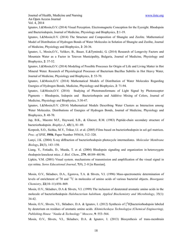 Visual perception and electromagnetic conception for the | PDF