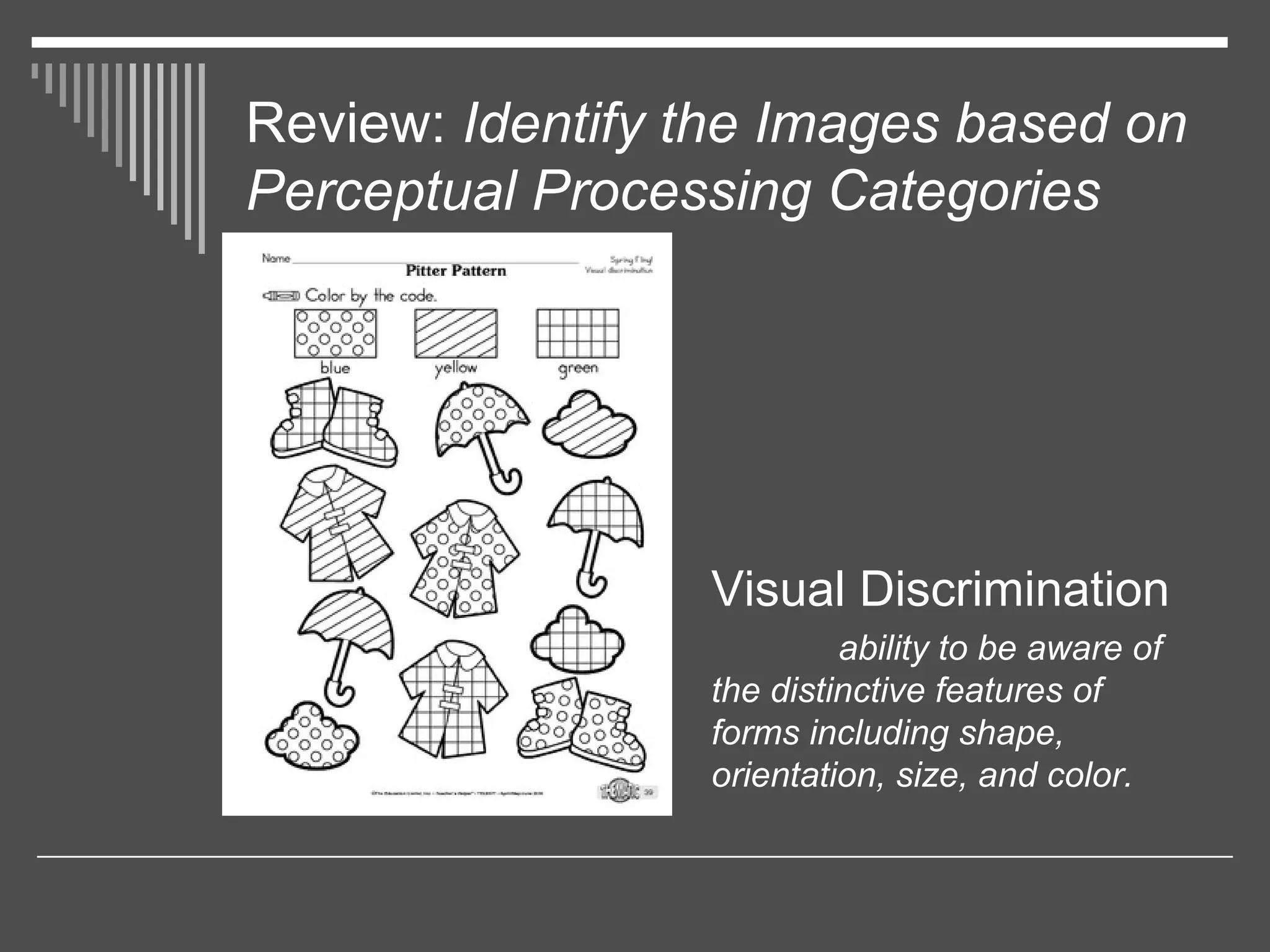 Visual Perception Lecture 2 | PPT