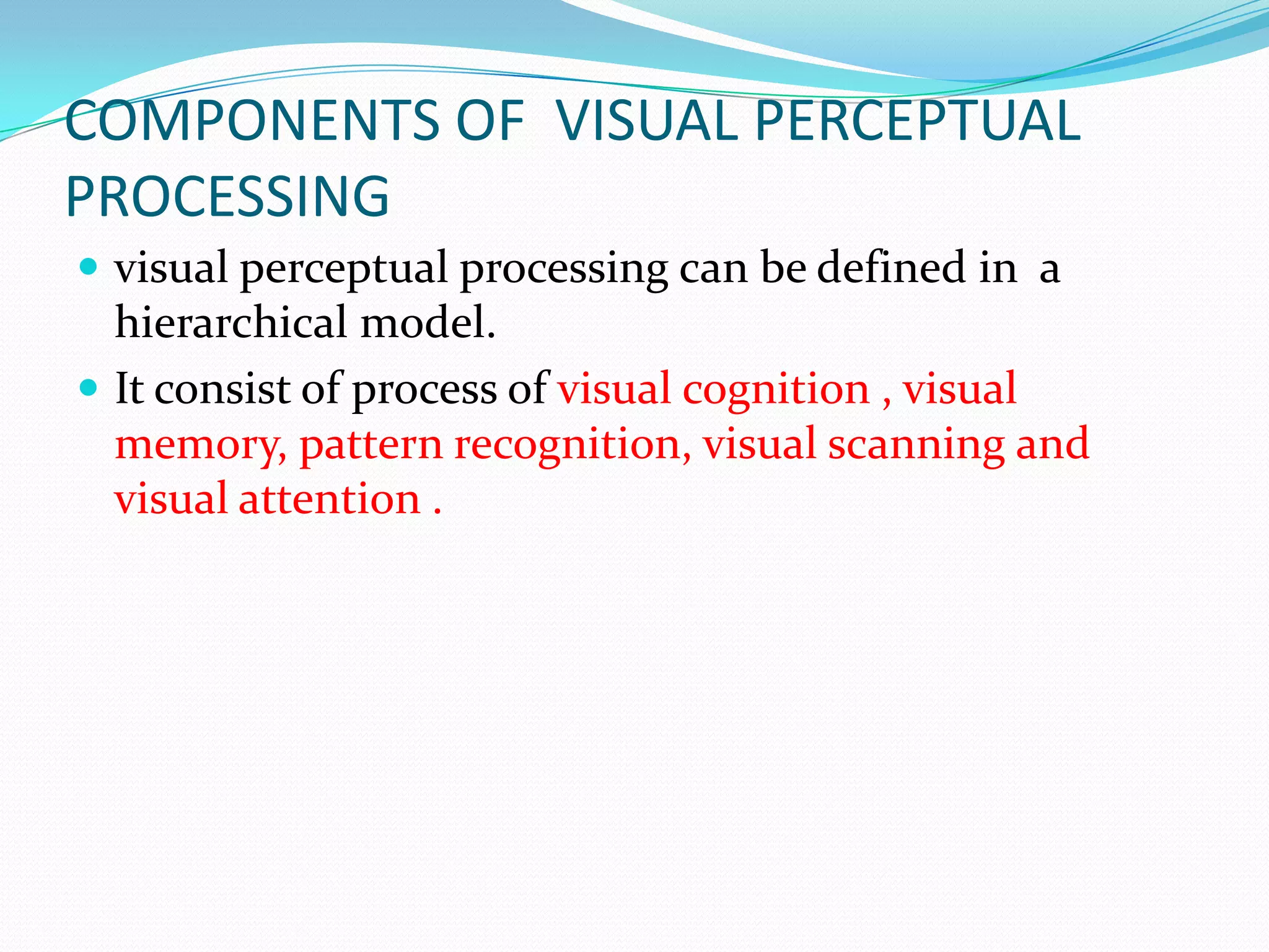 Visual perceptual | PPTX