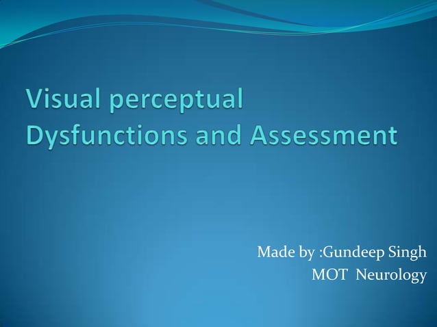 Visual perceptual | PPTX