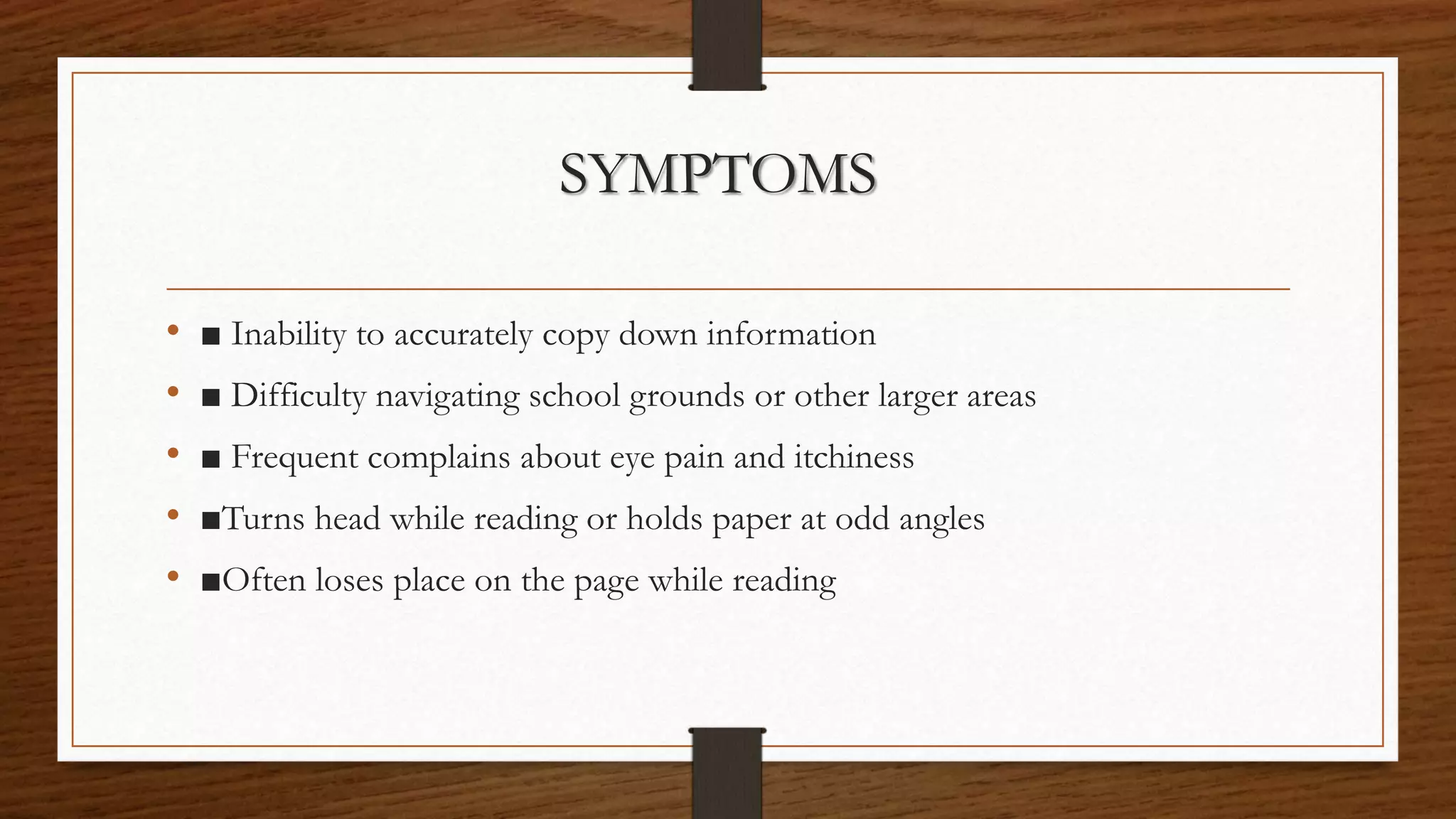 VISUAL PERCEPTUAL AND MOTOR DEFICIT.pptx