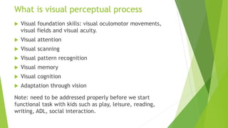 Visual perceptual assessment | PPT