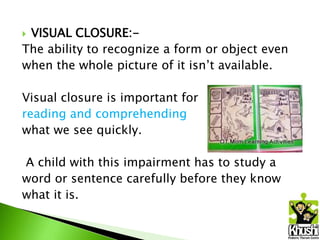 Visual perceptual skills | PPTX
