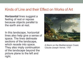 Visual perction lesson 3 understanding line | PPTX