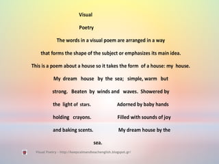 Visual Poetry | PPTX