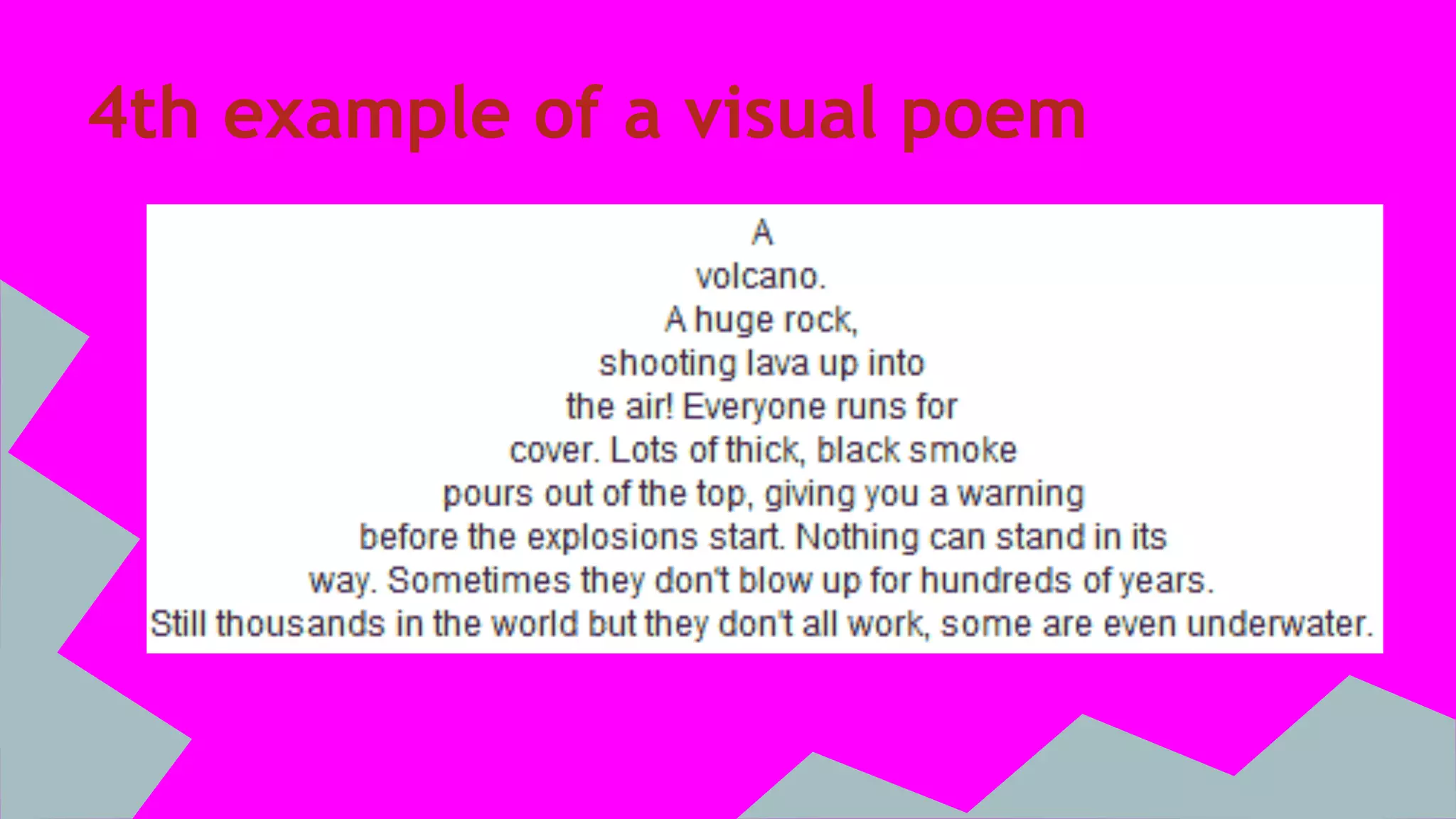 Visual poetry from www.sis kj.com Sec 1 - Hansel | PDF