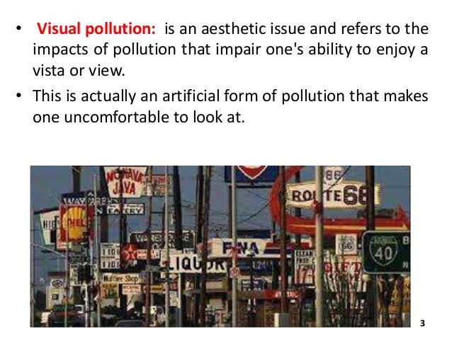 Visual pollution