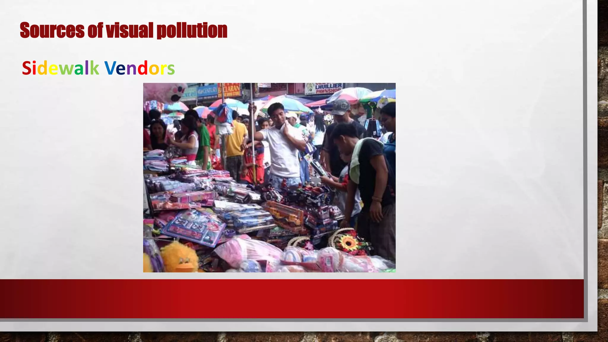 Visual Pollution | PPTX