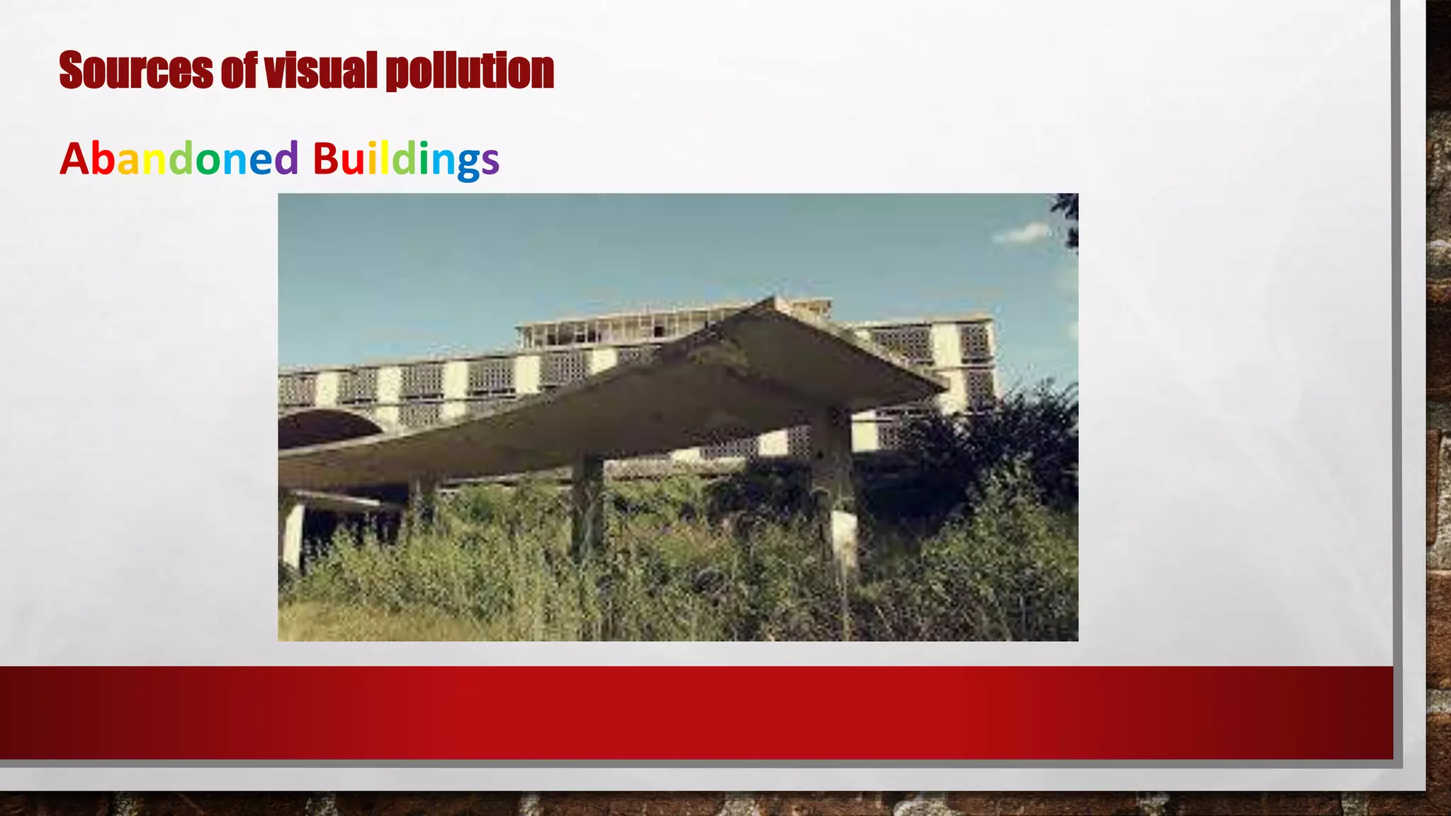 Visual Pollution | PPTX