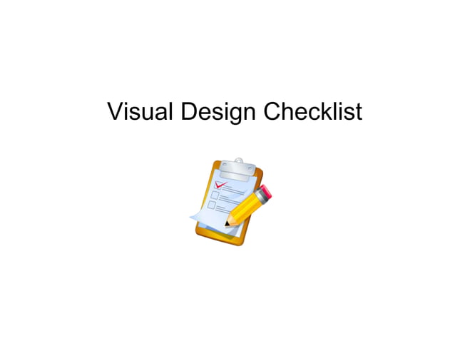 Visual Principles | PPTX