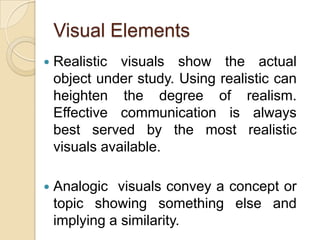 Visual principles | PPT