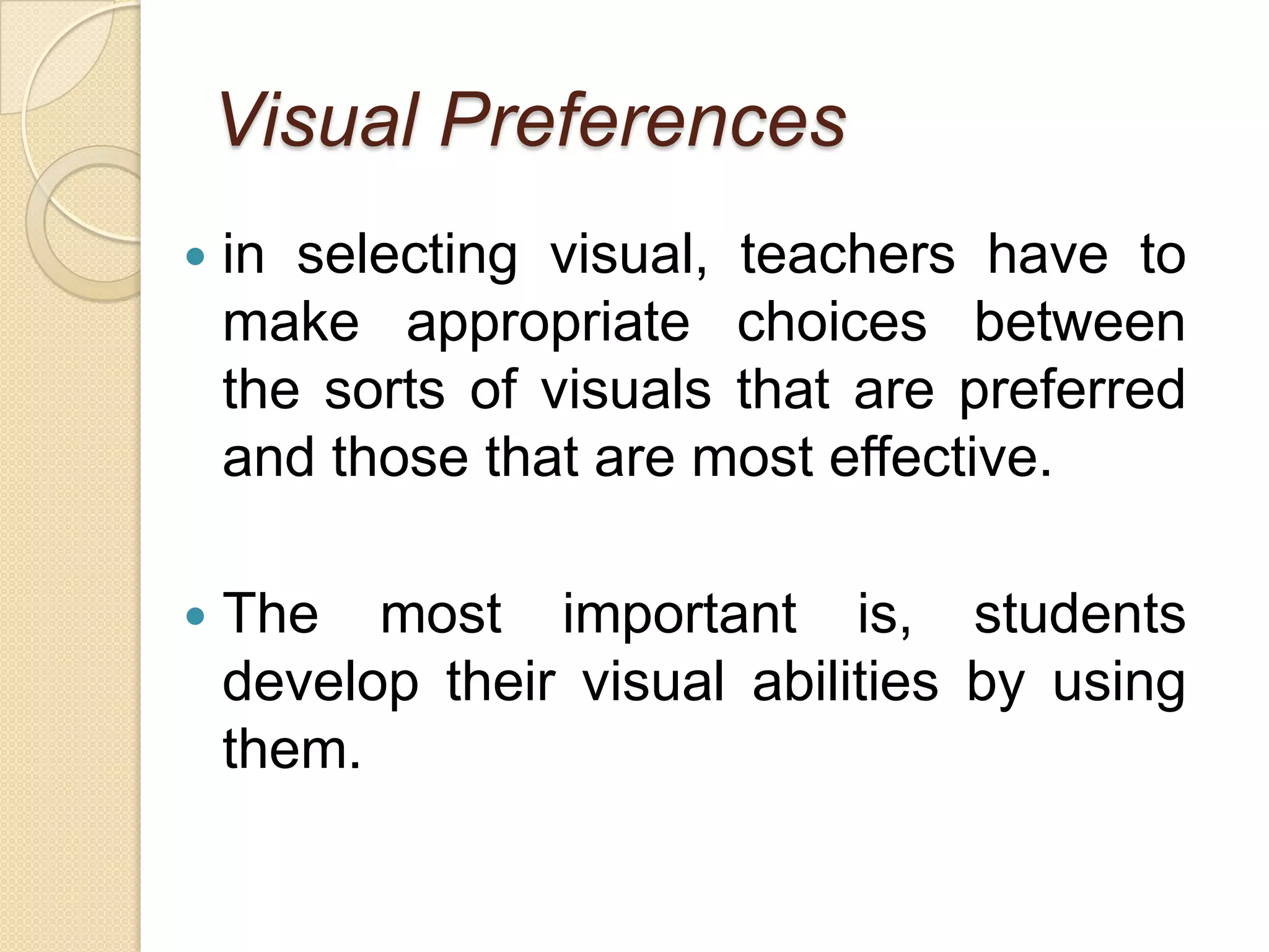 Visual principles | PPTX