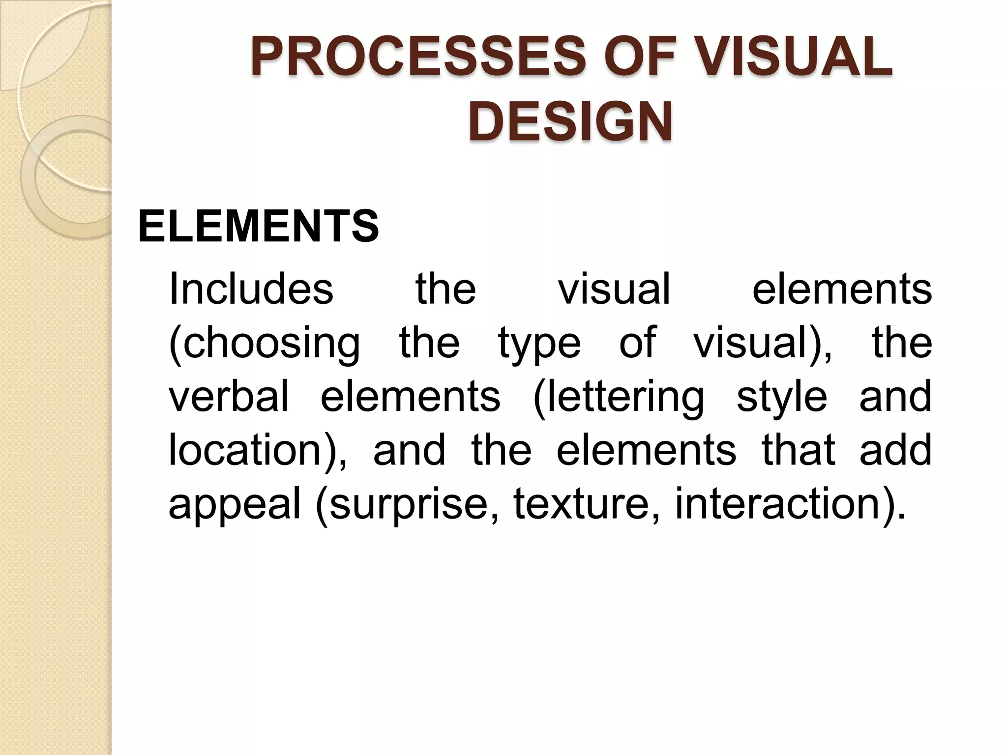 Visual principles | PPTX