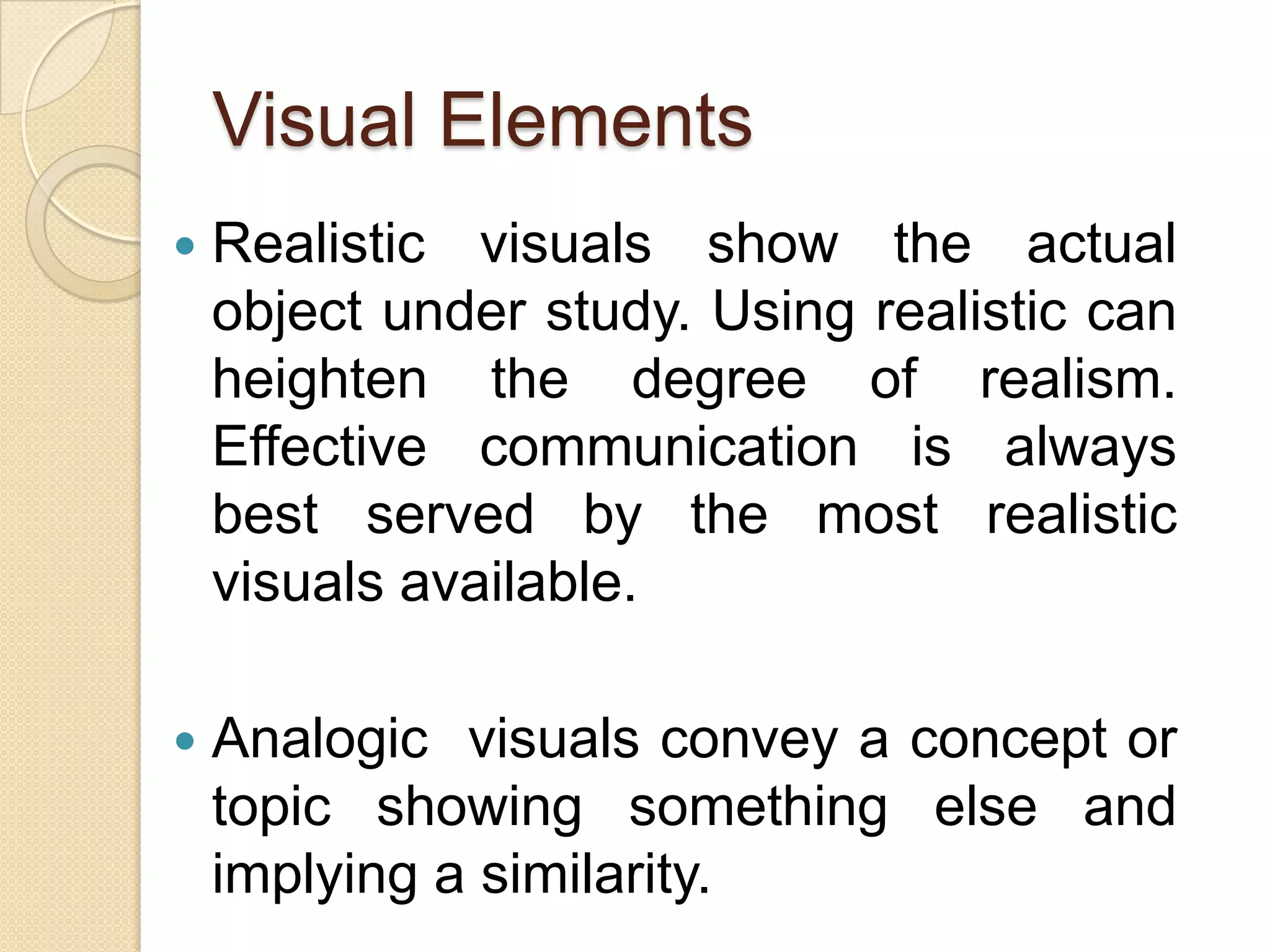 Visual principles | PPTX