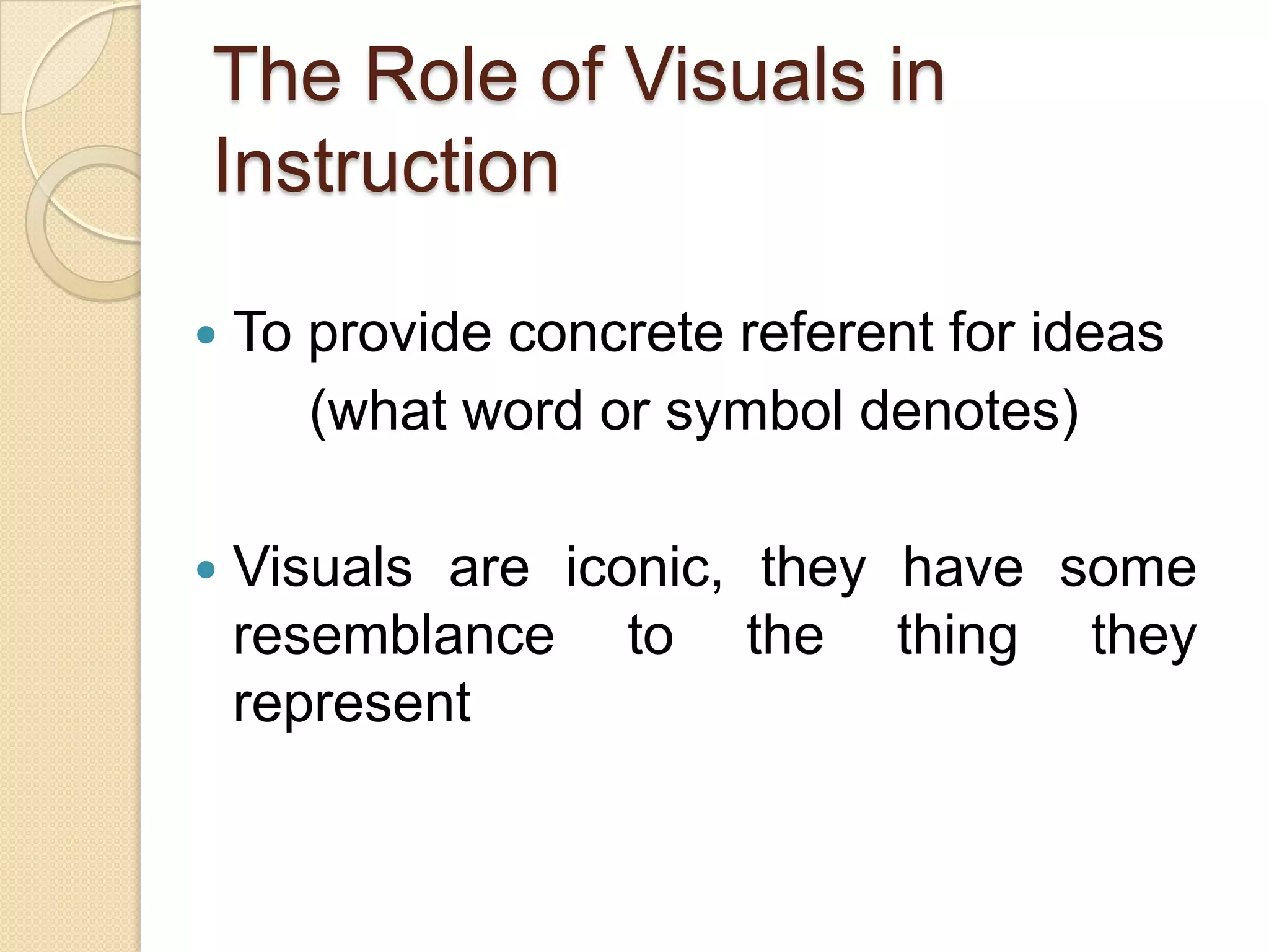 Visual principles | PPTX