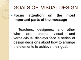Visual principles | PPTX