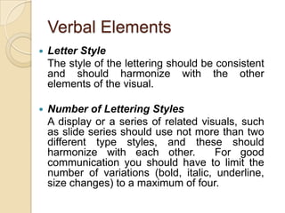 Visual principles | PPTX