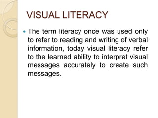Visual principles | PPTX