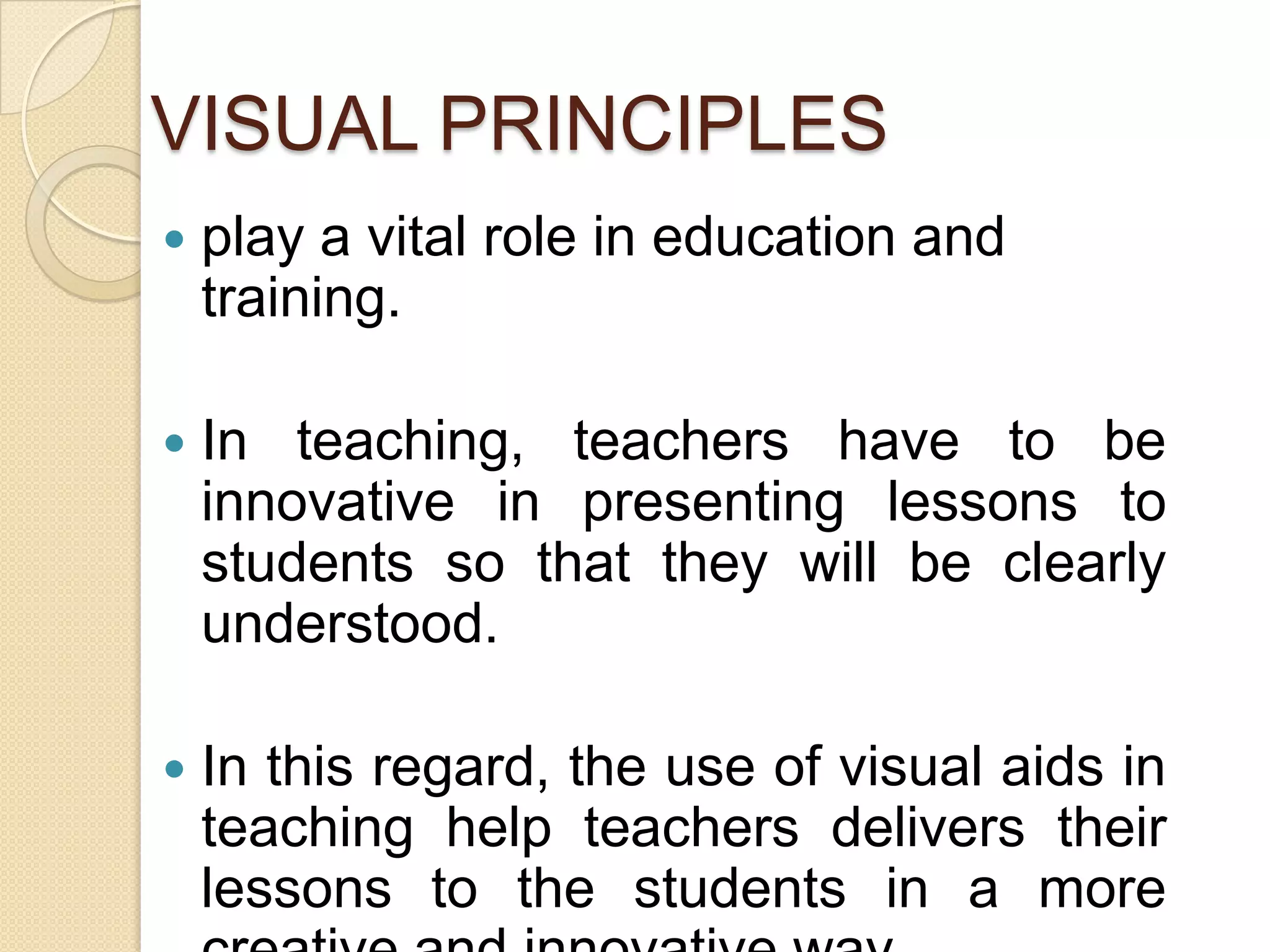 Visual principles | PPT
