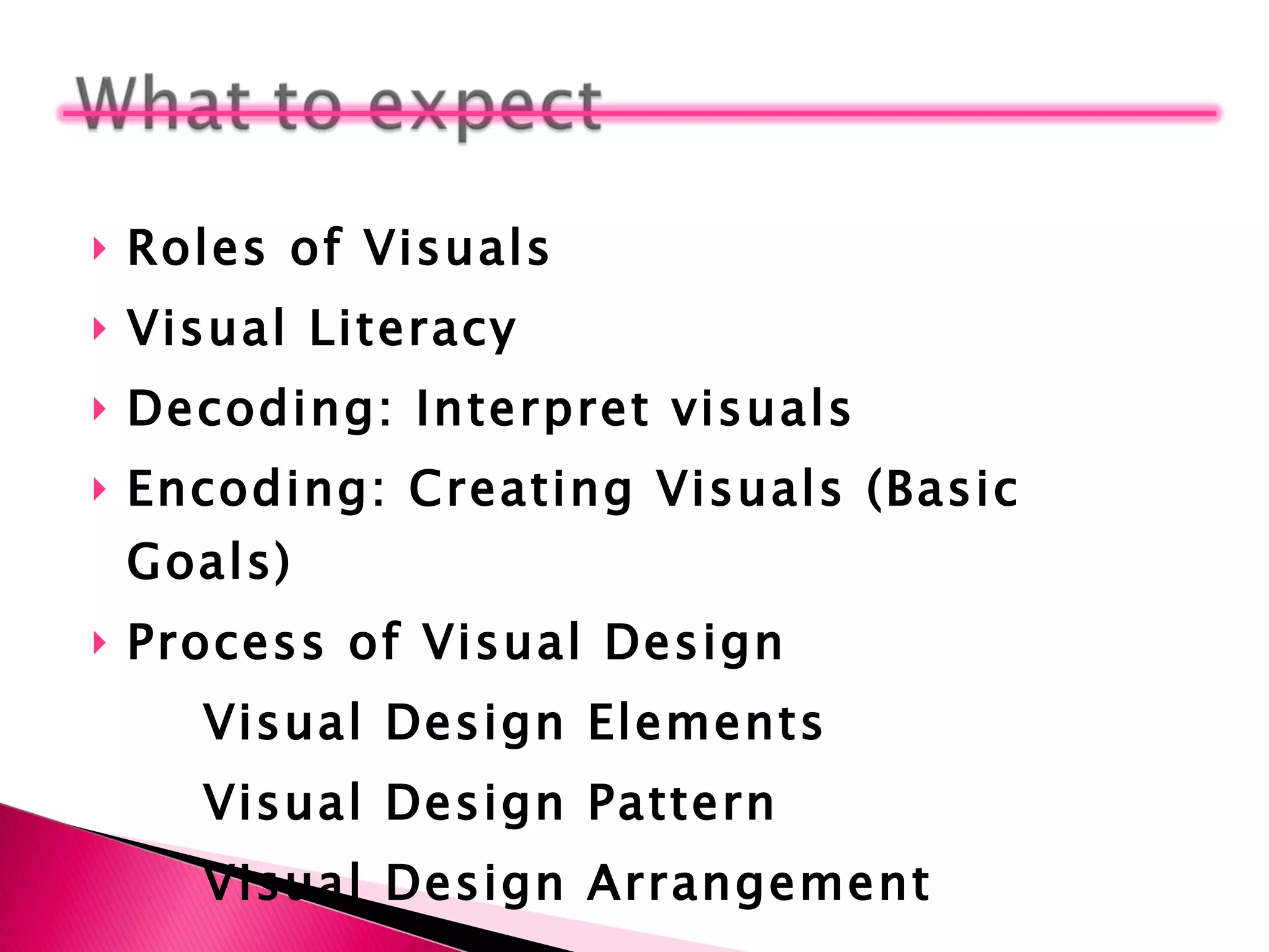 Visual Principles | PPT