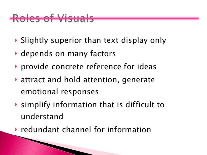 Visual Principles