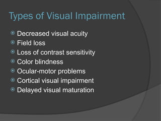 Visual Problems - symptoms and signs of poor vision.pptx