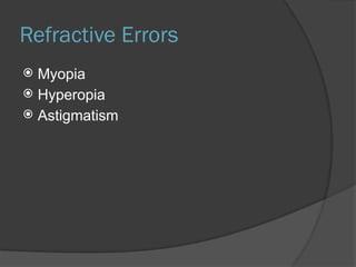 Visual Problems - symptoms and signs of poor vision.pptx