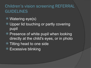 Visual Problems - symptoms and signs of poor vision.pptx