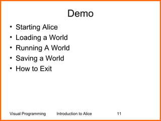Visual programming | PPT