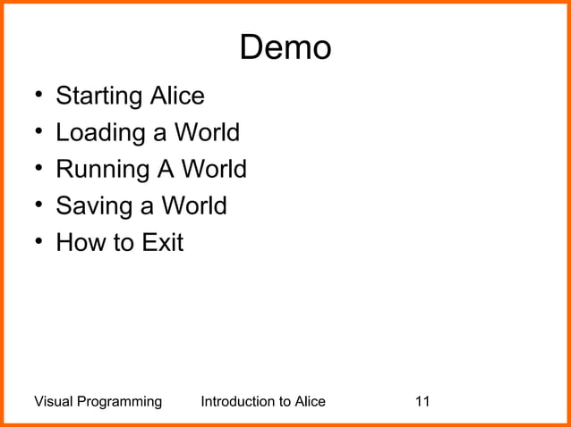 Visual programming | PPT | Computer Animation | Computer Software and Applications